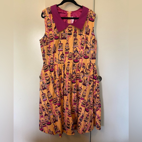 Pinup Couture | Dresses | Pug Birdcage Dress | Poshmark